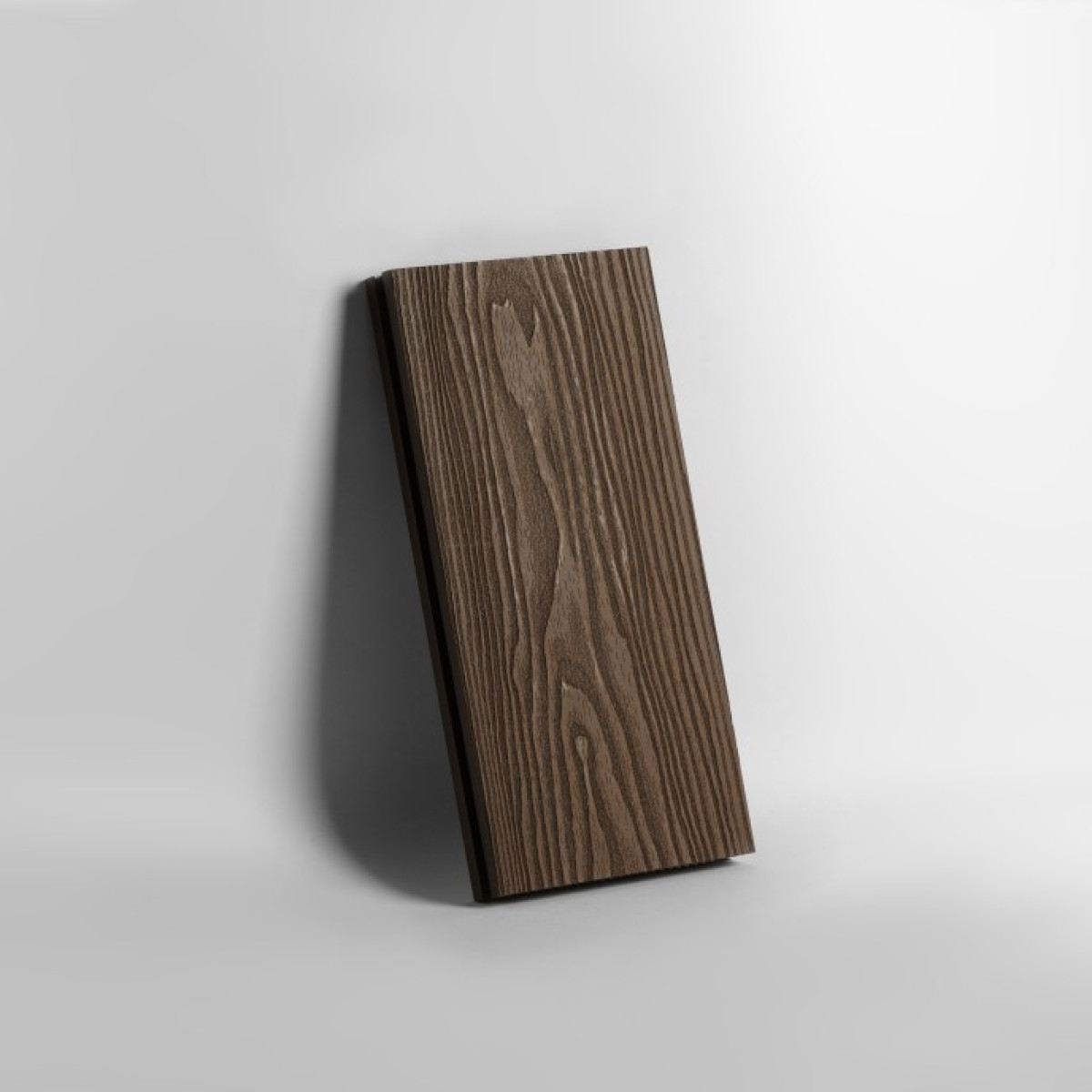 WPC Deck δαπέδου καφέ με ανάγλυφη όψη ξύλου 24/146mm