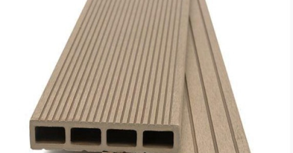 Deck WPC Περίφραξη oak με χτένι 11cm