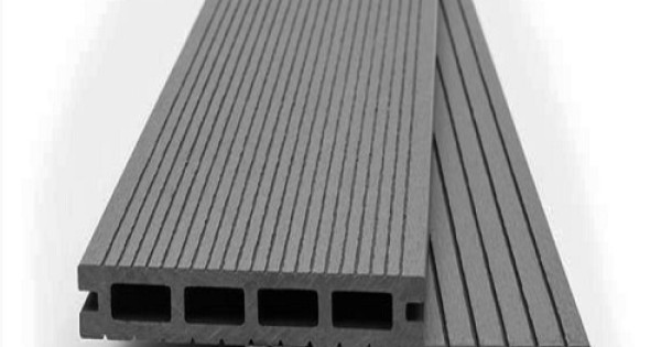 WPC Deck δαπέδου Γκρι με χτένι 23/140mm